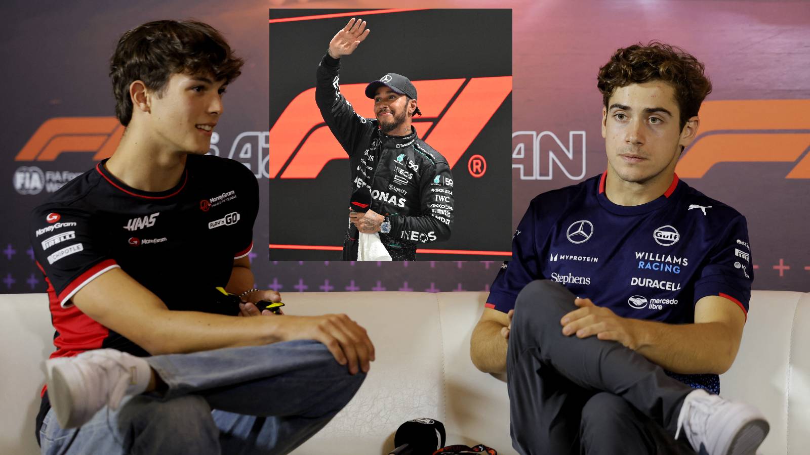 Hamilton spår stor framtid för Bearman och Colapinto